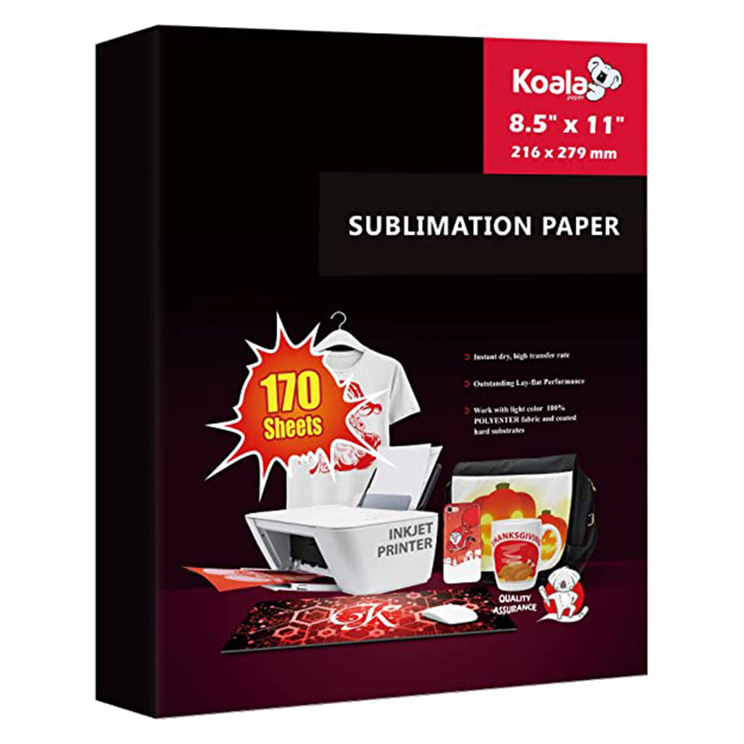 KOALA 100gsm Sublimation Paper - 170 Sheets for Inkjet Printers – koalagp