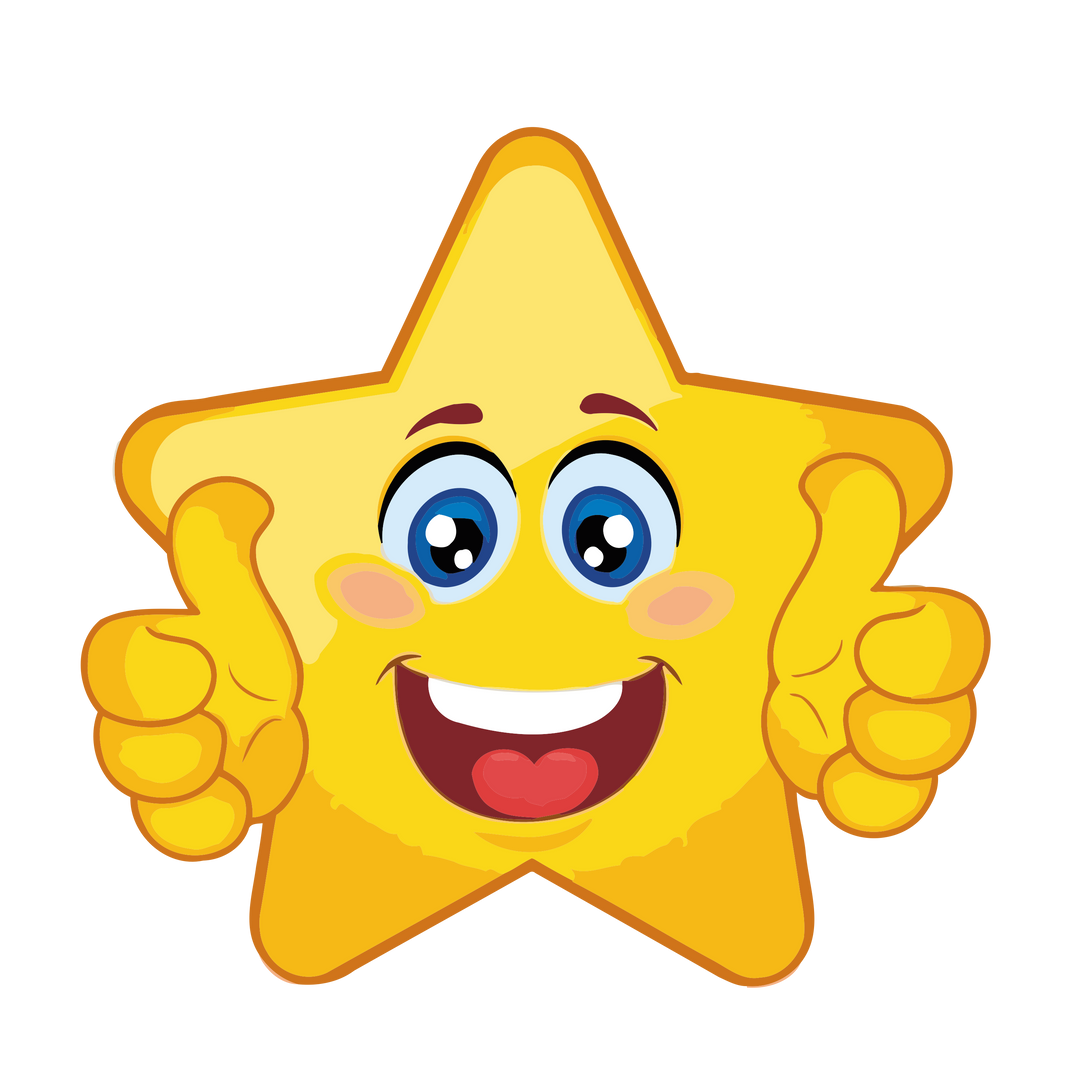 Positive Star PNG -Smile Star – koalagp